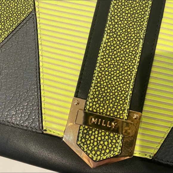 Milly | Bags | Milly Neon Purse | Poshmark